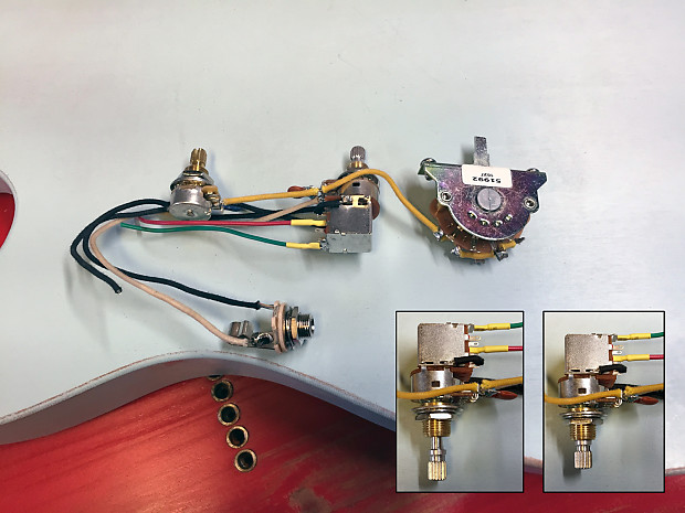 NEW Prewired Telecaster Wiring Harness - Push/Pull COIL TAP - | Reverb