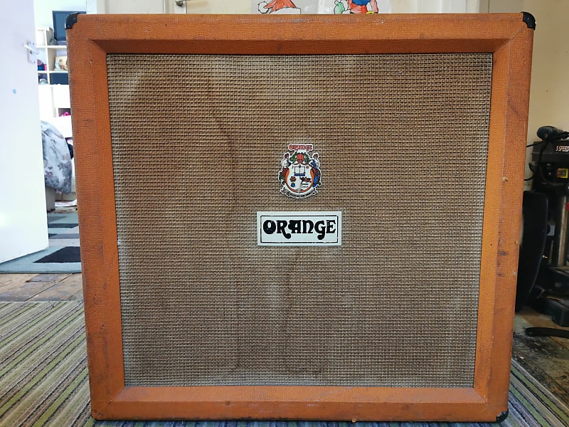 Fully Original '73 Orange PPC412 with Pulsonic coned | Reverb