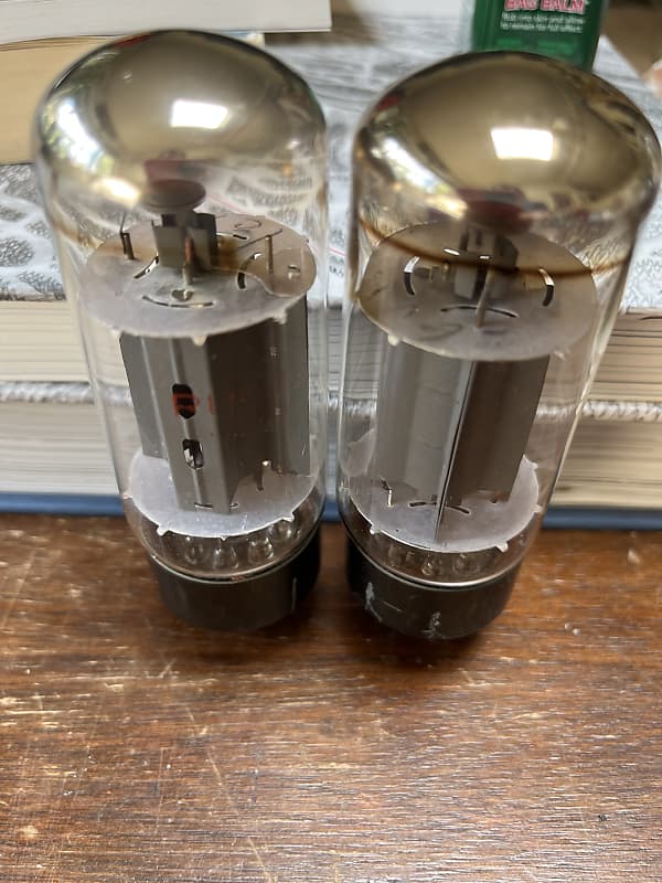 Ruby 6L6GC Power Tubes matched pair 2010 | Reverb
