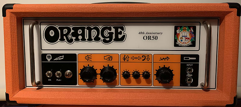 Orange Orange Amps OR-50 Head 40th Anniversary LIMITED | Reverb