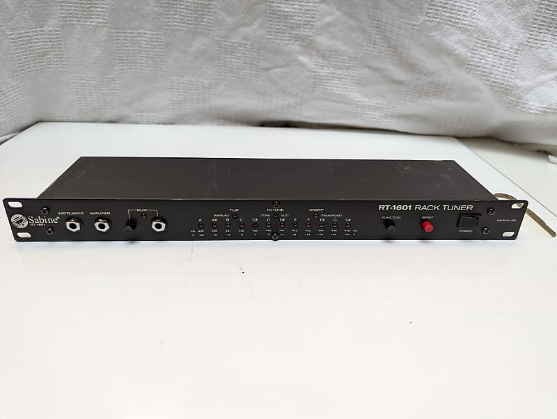 Sabine RT-1601 Rack Mountable Tuner (#2) - Works 100% - Looks | Reverb