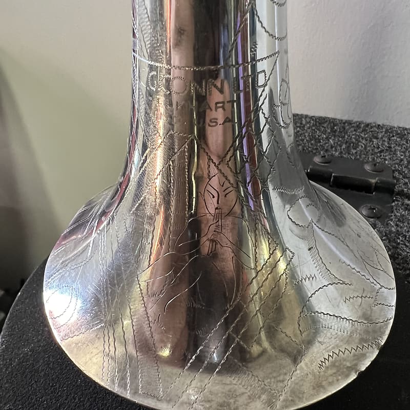 Conn 40B Connqueror Vocabell 1937 - Silver | Reverb