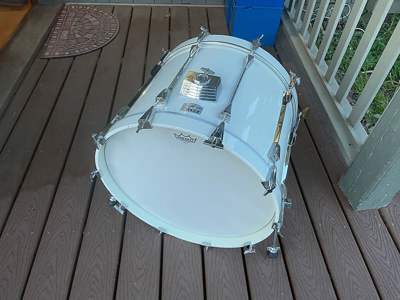 Tama Granstar II 22x16 Bass Drum White 2 Gran Star | Reverb