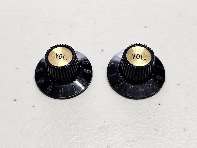 1960s Gibson Witch Hat Knobs Set (2) - 100% Genuine Vintage | Reverb