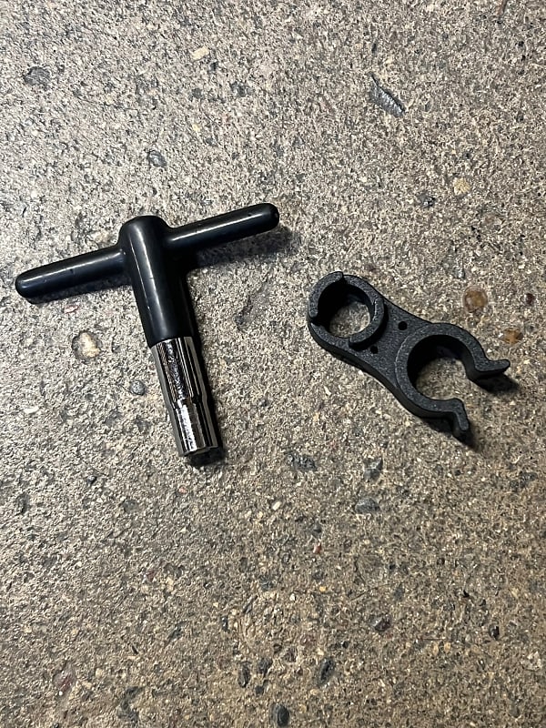 DW Hi-Torque Steel Drum key with Clip Holder #1 | Reverb UK