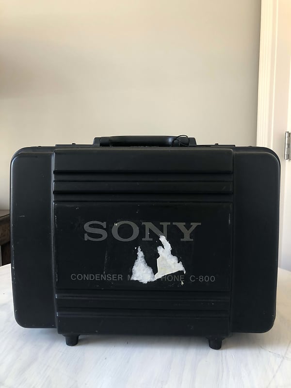 Sony Model C-800 Vacuum Tube Condenser Microphone | Reverb