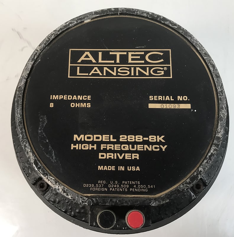 Altec Lansing Model 288-8k High Frequency Driver (1) | Reverb