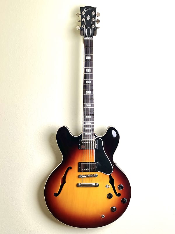 Gibson 335 Block 2015 - Sunburst | Reverb
