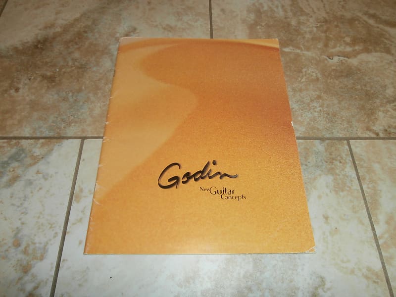 2010's Godin Guitar Catalog! Signature, Performance, Multiac, | Reverb