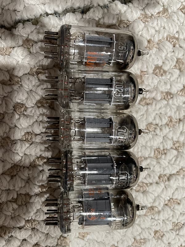 Lot of 5 RCA 7025 preamp tubes | Reverb