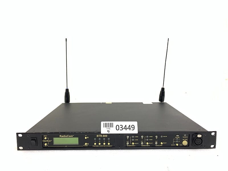 Telex Radiocom B4 Band BTR-800 Wireless Intercom Base | Reverb