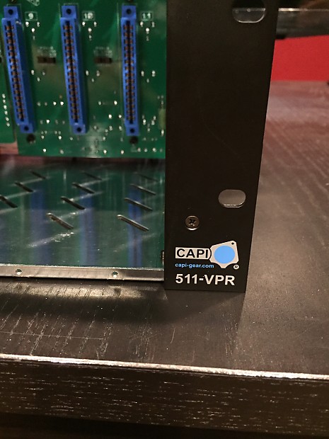 Brand Bew CAPI 511-VPR 11 Slot Filtered 500 Series Rack w/ | Reverb