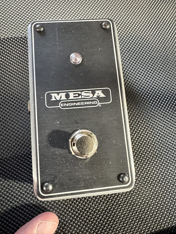 MESA/Boogie 1-Button Footswitch, Channel Switching with Red | Reverb