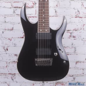 Ibanez RGA7 7-String Electric Guitar Black | Reverb