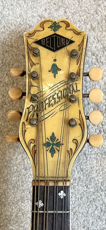 Vintage Beltone Professional 8 String Banjo Banjolin 1920's | Reverb
