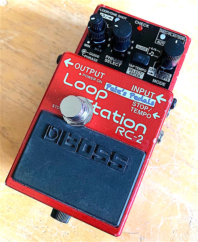 Boss RC-2 Loop Station with On-Board Tap Tempo/Stop Switch, | Reverb