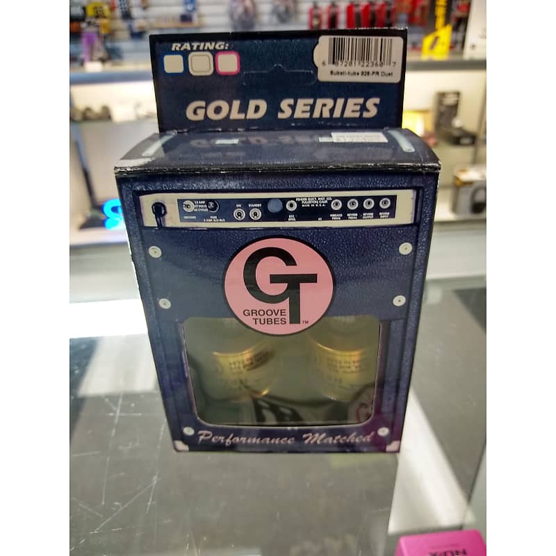 Groove Tubes 928 Guitar Amp Tubes Pair | Reverb