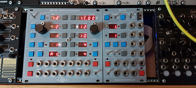 Orthogonal devices ER-101 and ER-102 Nostalgia sequencer for | Reverb
