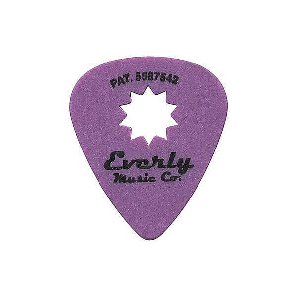 Everly Star Picks 1.14mm Classic Purple - 12 Pack | Reverb