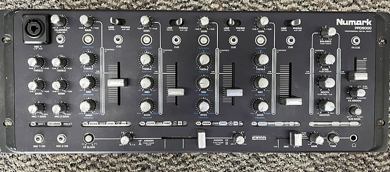 Numark Model PPD9000 4-Channel Digital 19" Rackmount DJ Mixer | Reverb