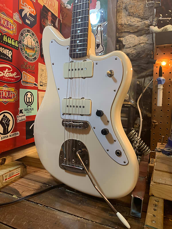 Jazzmaster partscaster w/warmouth body new frets. | Reverb