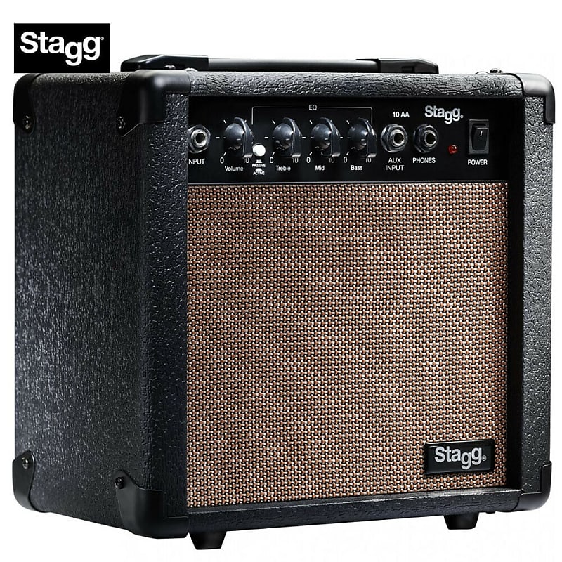 Stagg 10 AA USA 10-Watt Acoustic Amplifier | Reverb