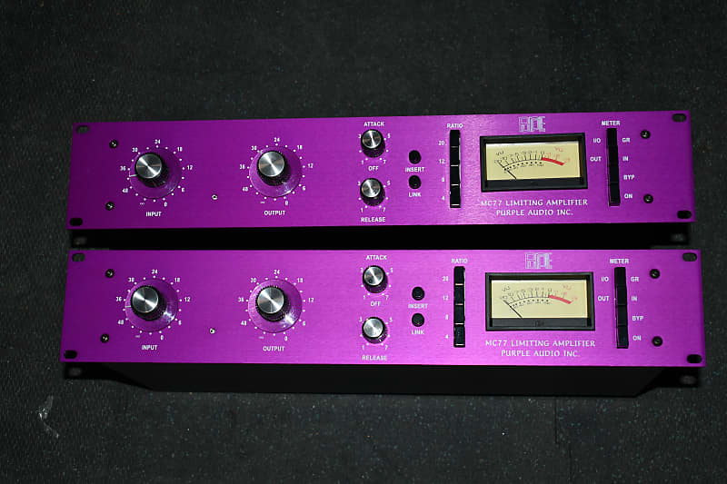 Purple Audio MC77 Limiting Amplifier / Compressor 2010s - | Reverb
