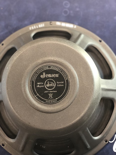 Jensen Jet Series 16ohm Alnico Magnet Black | Reverb