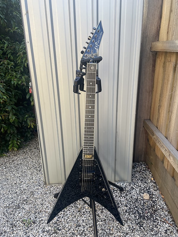 ESP Dave Mustaine DV8 Custom Shop 2005 - Black | Reverb Australia