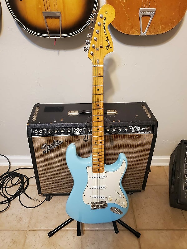 Fender Stratocaster 1974-1979 Baby Blue | Reverb
