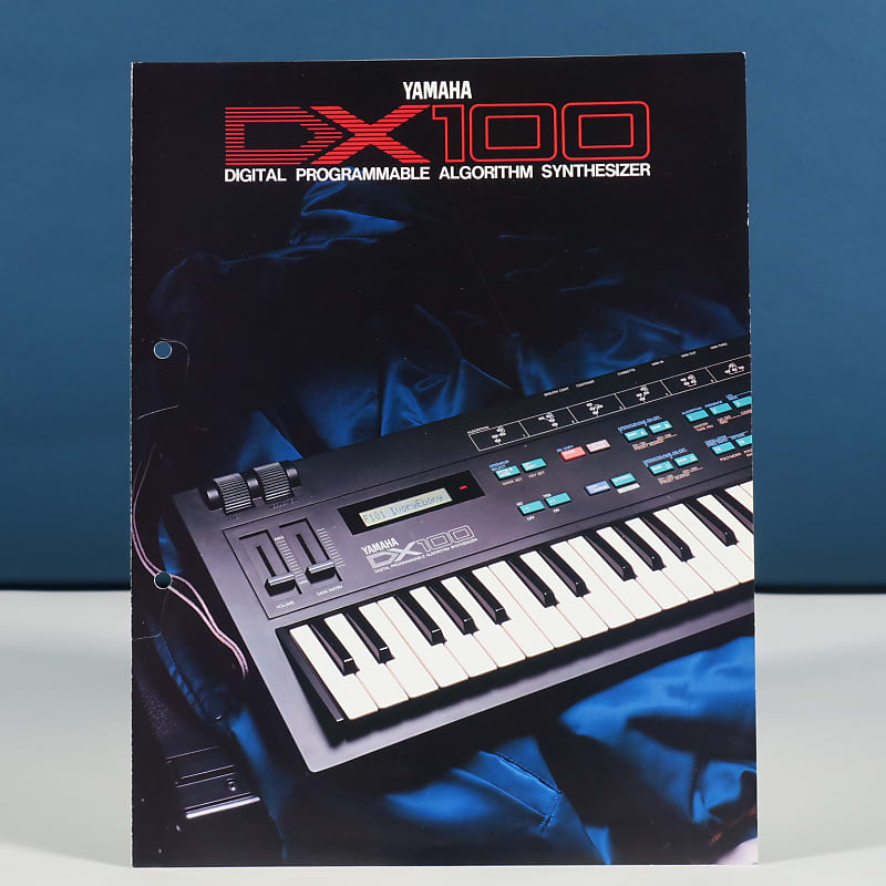 Yamaha DX100 synthesizer brochure | Reverb
