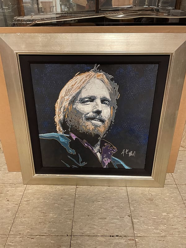 Rick Allen Legend Series original Art Tom Petty | Reverb