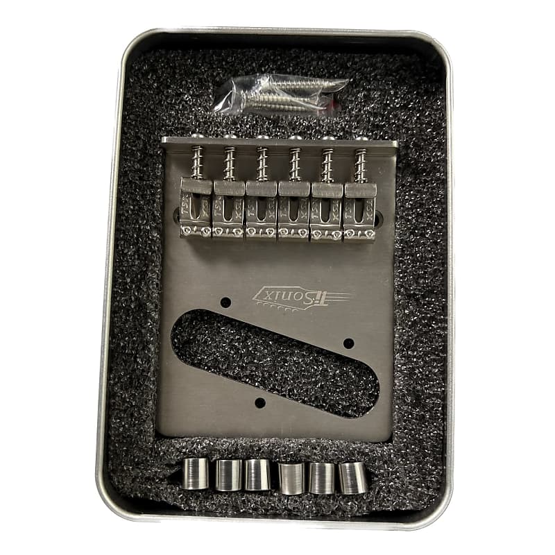 Titanium TiSonix Tele Bridge TTx Modern Tele Style Kit | Reverb