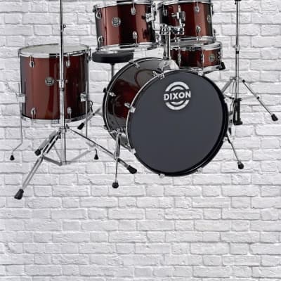 Rogue 5-Piece Complete Drum Set (Wine Red) | Reverb
