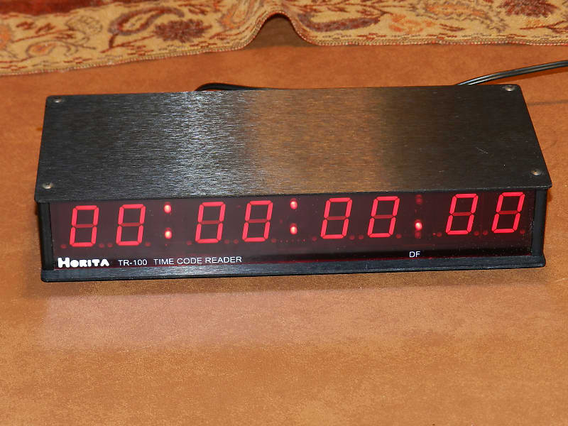 Horita TR-100 SMPTE Time Code Reader: Large .8" LED | Reverb