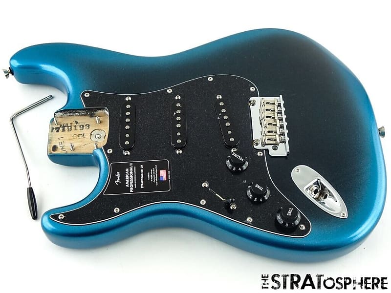 LEFTY Fender American Professional II Stratocaster LOADED | Reverb UK