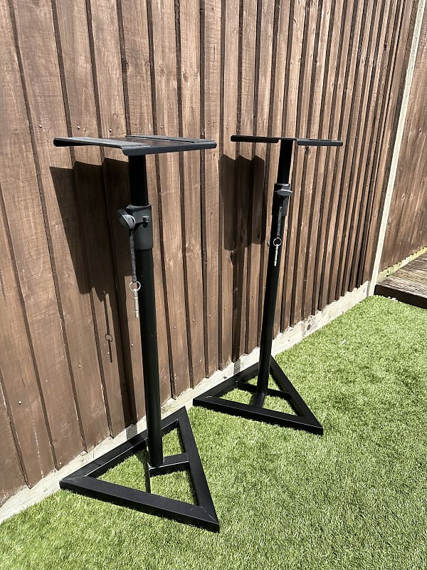 High Adjustable Studio Monitor Stands | Reverb