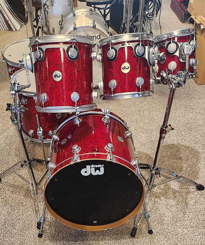 DW COLLECTOR SERIES 2009 - 2020 CRIMSON CHAOS Finish-Ply | Reverb