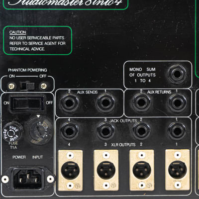 StudioMaster 8 into 4 Rack Mount Analog Mixer Studio Master - | Reverb