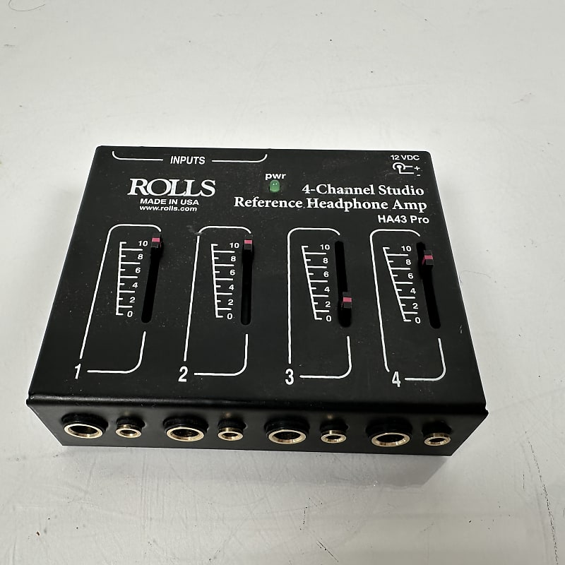 Rolls 4-Channel Studio Reference Headphone Amp HA43 | Reverb Australia
