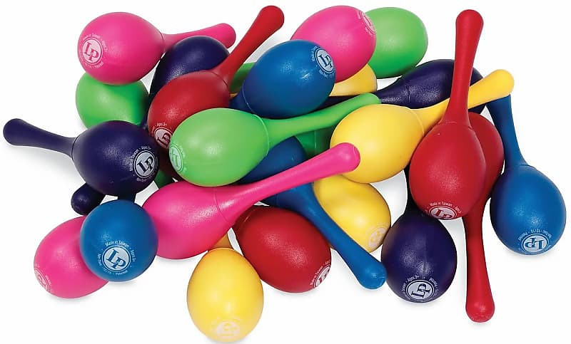 LP Rhythmix Chick-itas Mini Maracas asst. colors 36 pieces | Reverb