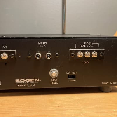 Bogen BPA-60 Mono-Channel Power Amplifier | Reverb