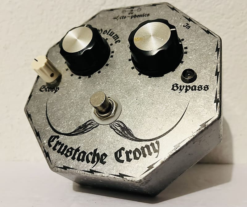 OptoPhonics Crustache Crony Fuzz Pedal Juggernaut step into | Reverb