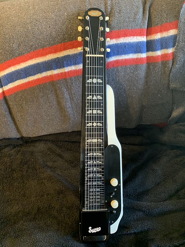 1960s Supro Jet Airliner Lap Steel 8-String | Reverb