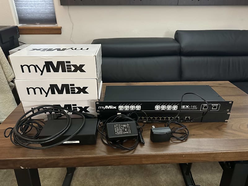 Movek MyMix Personal Monitor/ IEX-16L-A 16-channel Input | Reverb