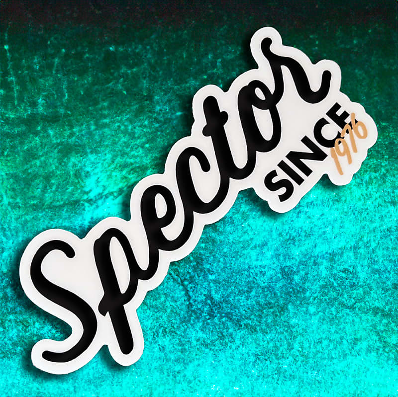 SPECTOR BASS GUITARS BASSES STICKER INSANELY RARE LIMITED | Reverb