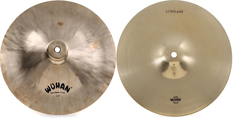 Wuhan 12 inch China Cymbal Bundle with Wuhan 11 inch Splash | Reverb