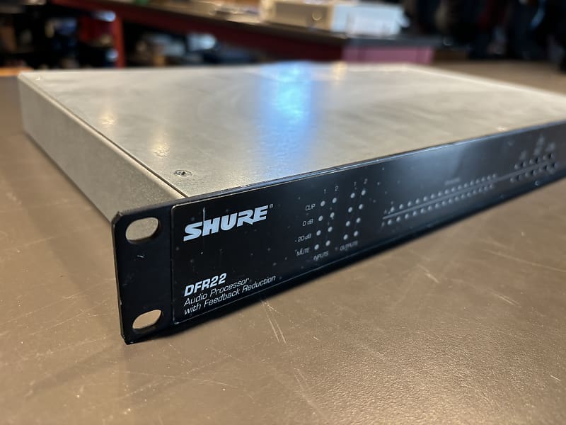 Shure DFR22 Audio Processor w/ Feedback Reduction | Reverb