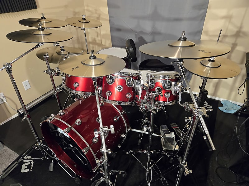 DW DWe Extended Kit Black Cherry 2024 - | Reverb