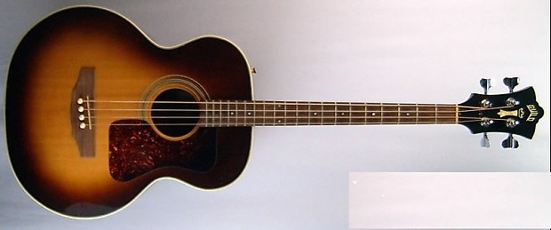 Guild B30E Acoustic Bass 1999 Sunburst | Reverb